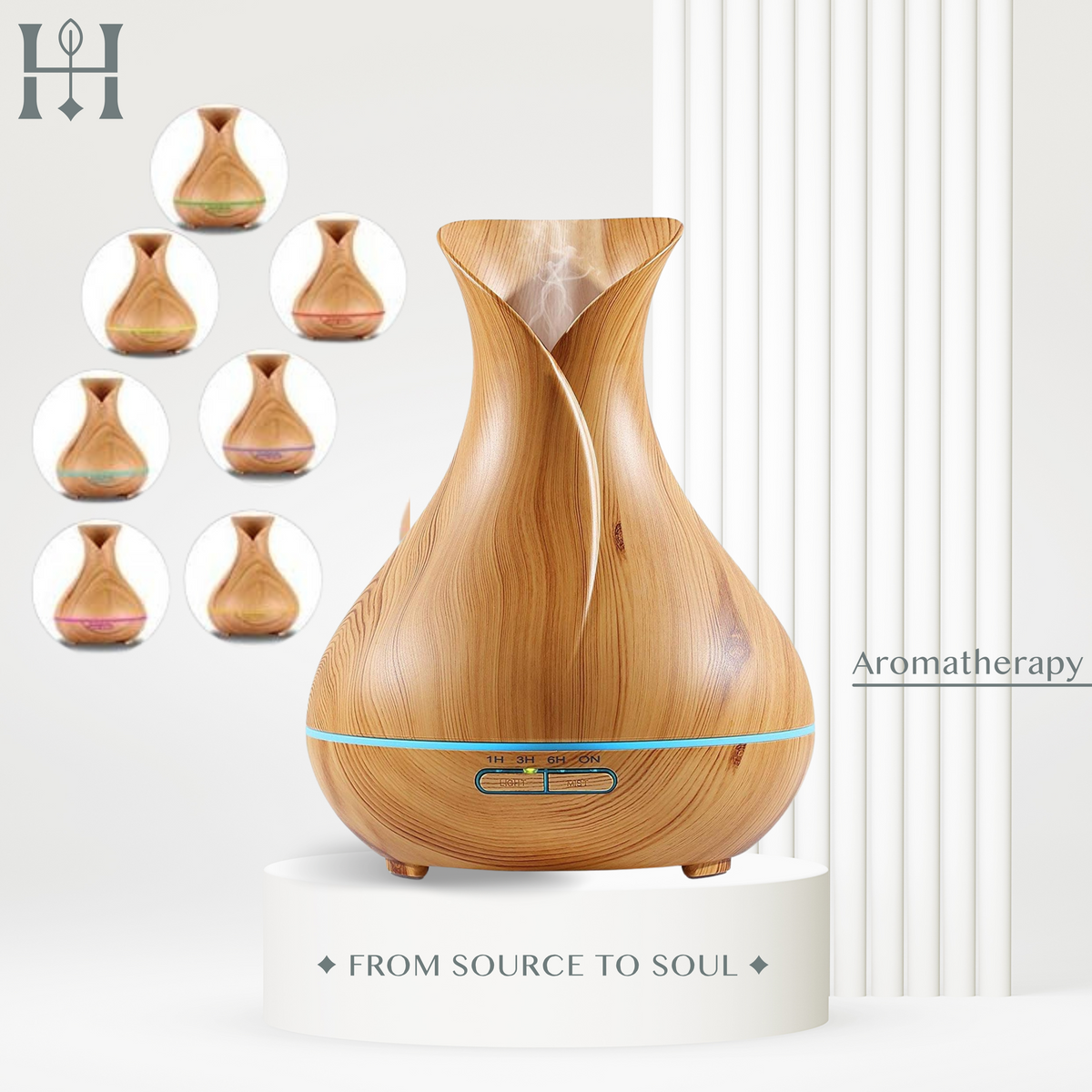 Aromatherapy Diffuser Big – Heka Wellness